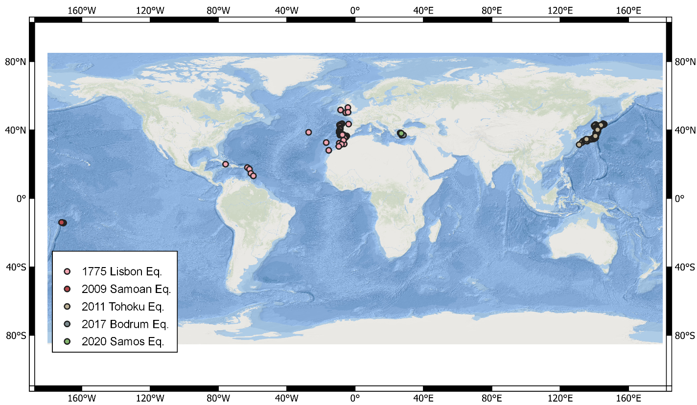 Datasets - European Tsunami Risk Service (ETRiS)